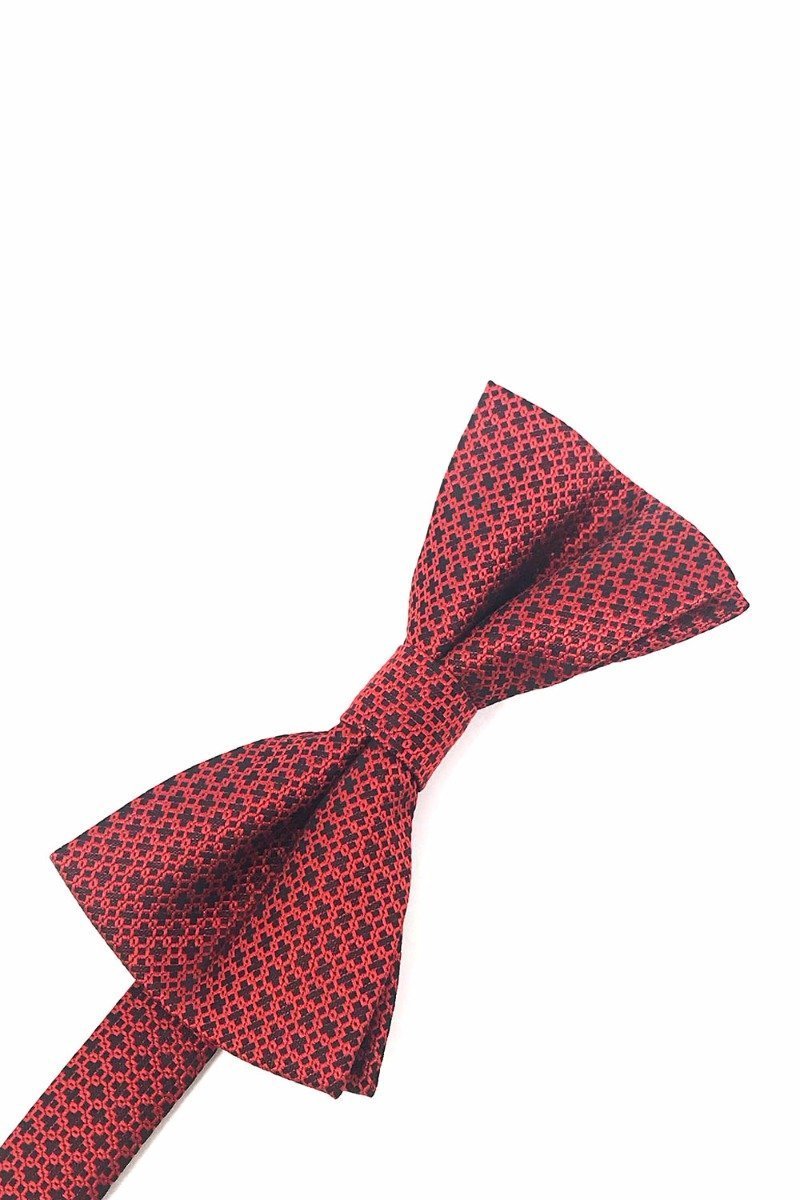Red Regal Kids Bow Tie – PolishedThreads.com