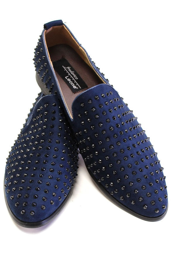 "The Spike" Blue Shoes – PolishedThreads.com